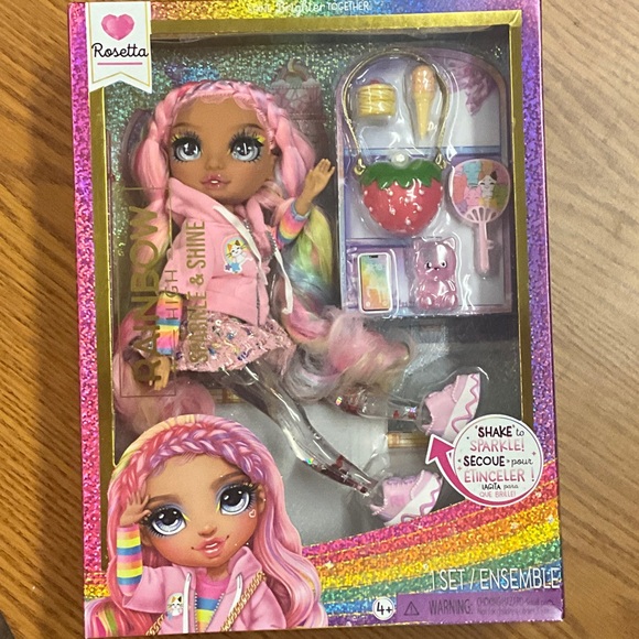 Rainbow High | Toys | Rosetta Fashion Doll With Pink Hair | Poshmark
